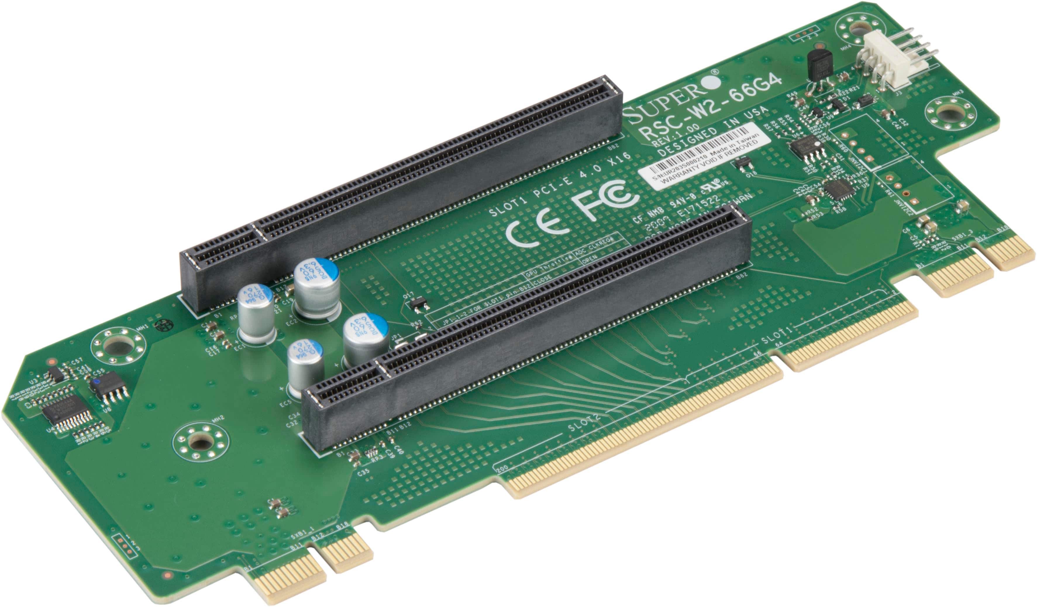 Supermicro proprietary PCIe risers compatibility? can they split? e. g ...