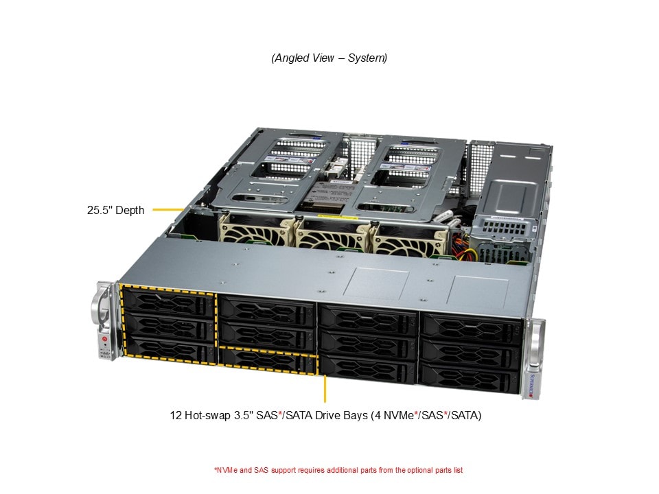 Gold Series AS -2015CS-TNR | 2U | A+ Server | Supermicro
