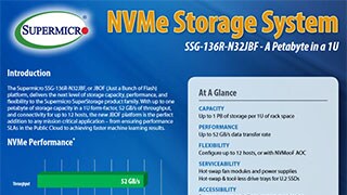 NVMe Platforms | Super Micro Computer, Inc.