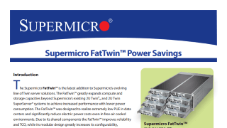 FatTwin™ 解決方案 | Super Micro Computer, Inc.