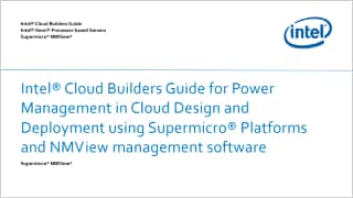 Supermicro Power Manager (SPM) | Supermicro Server Management Utilities ...