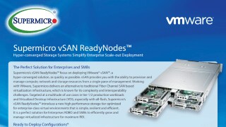 Supermicro® Solutions integrated with VMware Virtual SAN | Supermicro