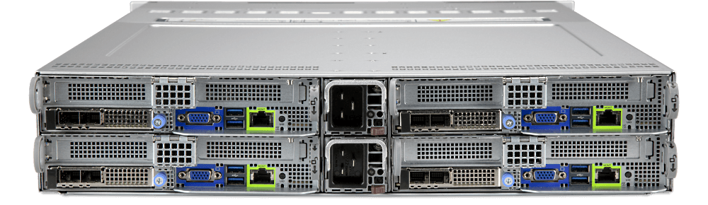 BigTwin® 2U Twin Architecture with 2 or 4 Nodes| Supermicro