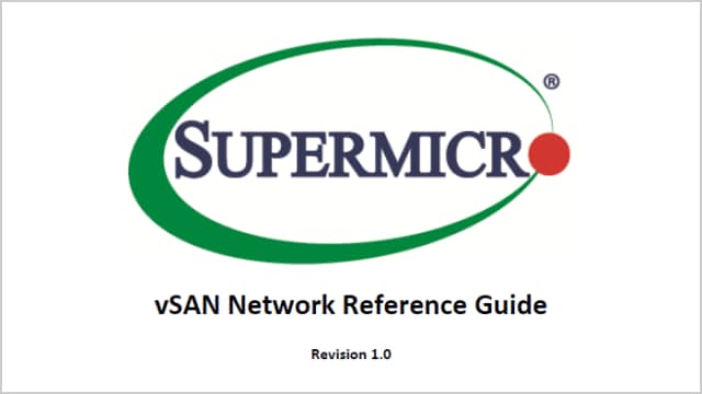 Server Solutions for Integration with VMware Virtual SAN | Supermicro