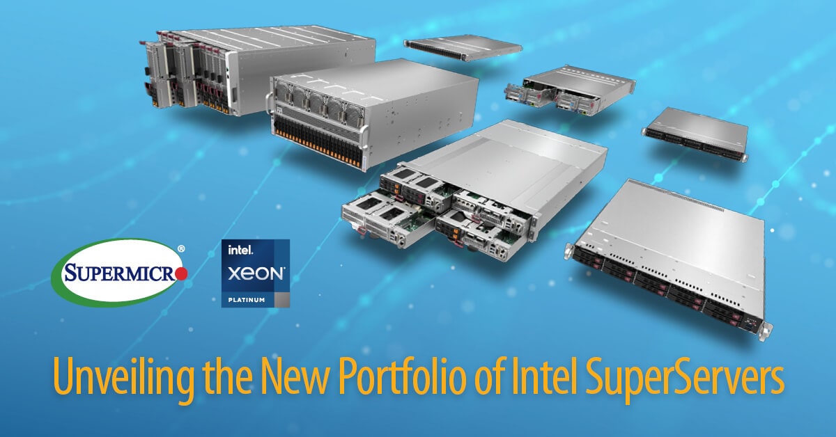Supermicro X13 – Powered by 4th Gen Intel® Xeon Scalable Processors (Formerly Codenamed Sapphire ...