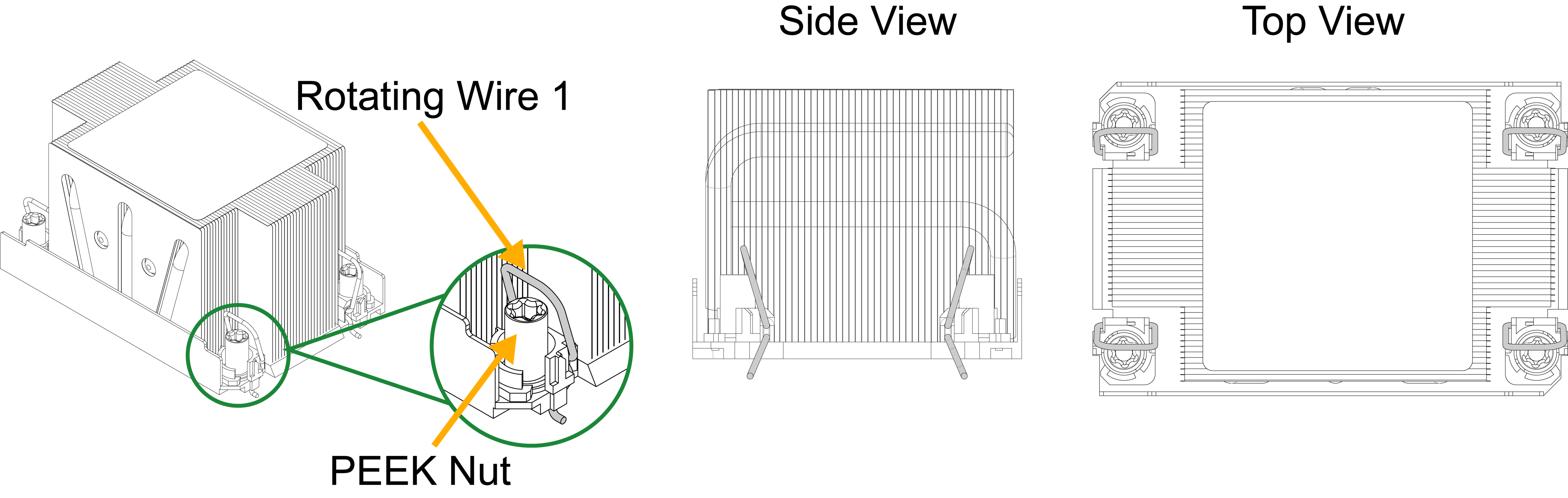 X14SBH: Preparing to Install the PHM into the Processor Socket