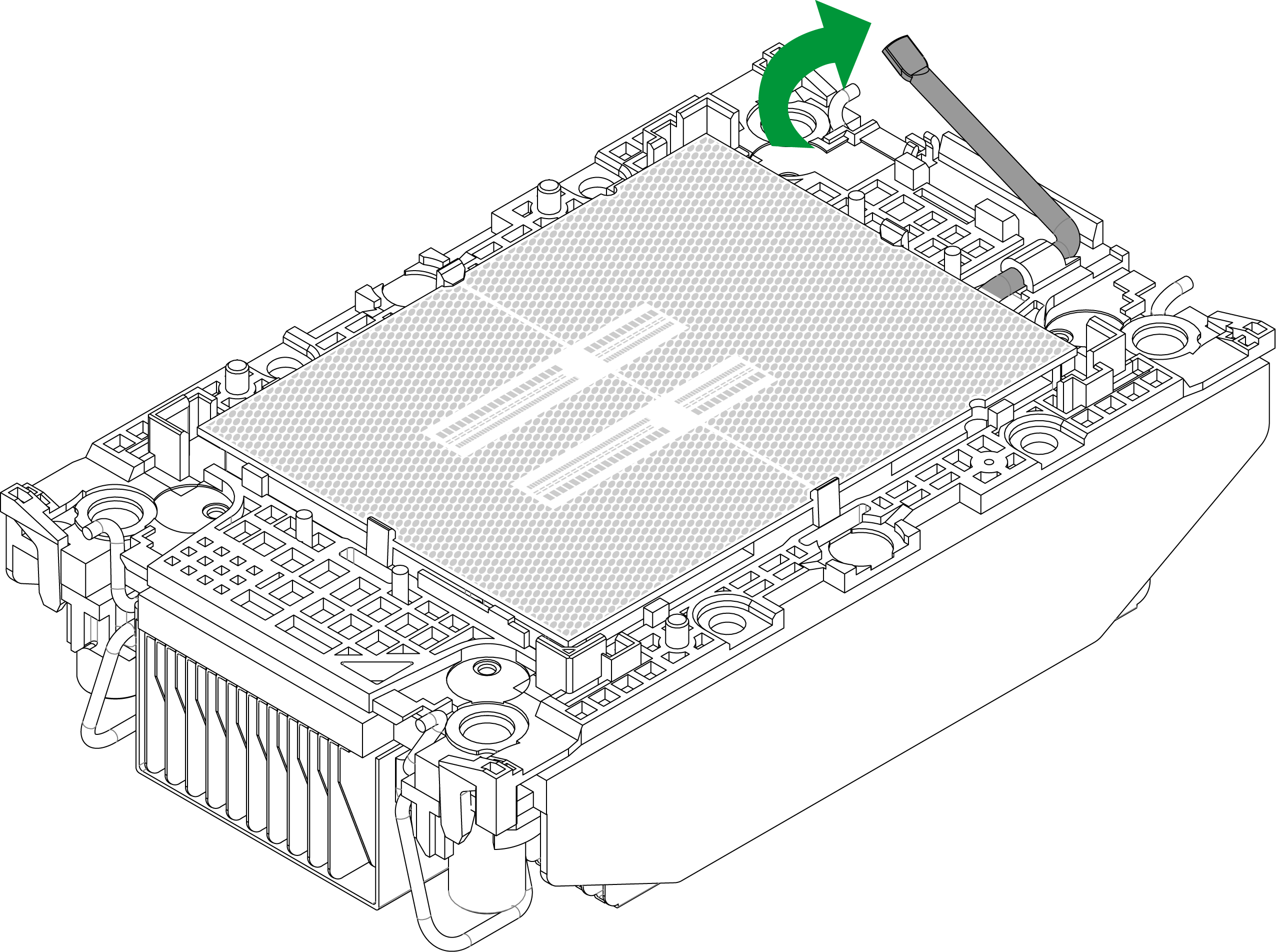 X14SBHM: Removing the Processor Heatsink Module
