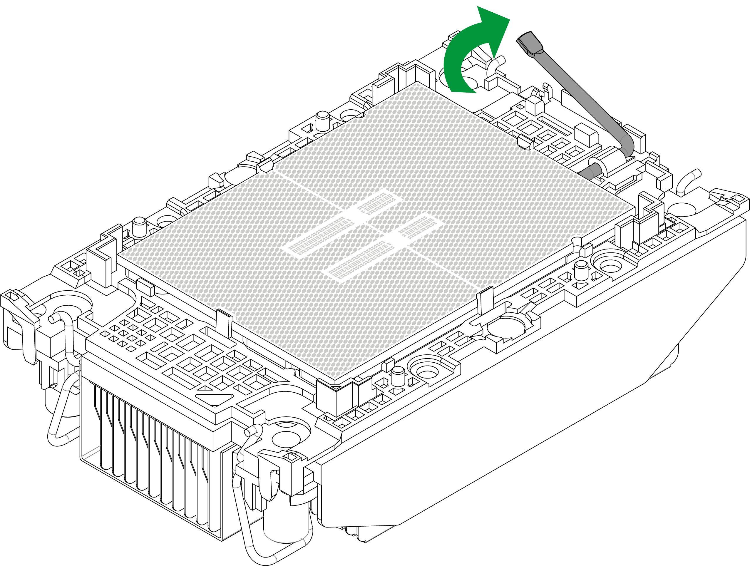 X14SBHM: Removing the Processor Heatsink Module