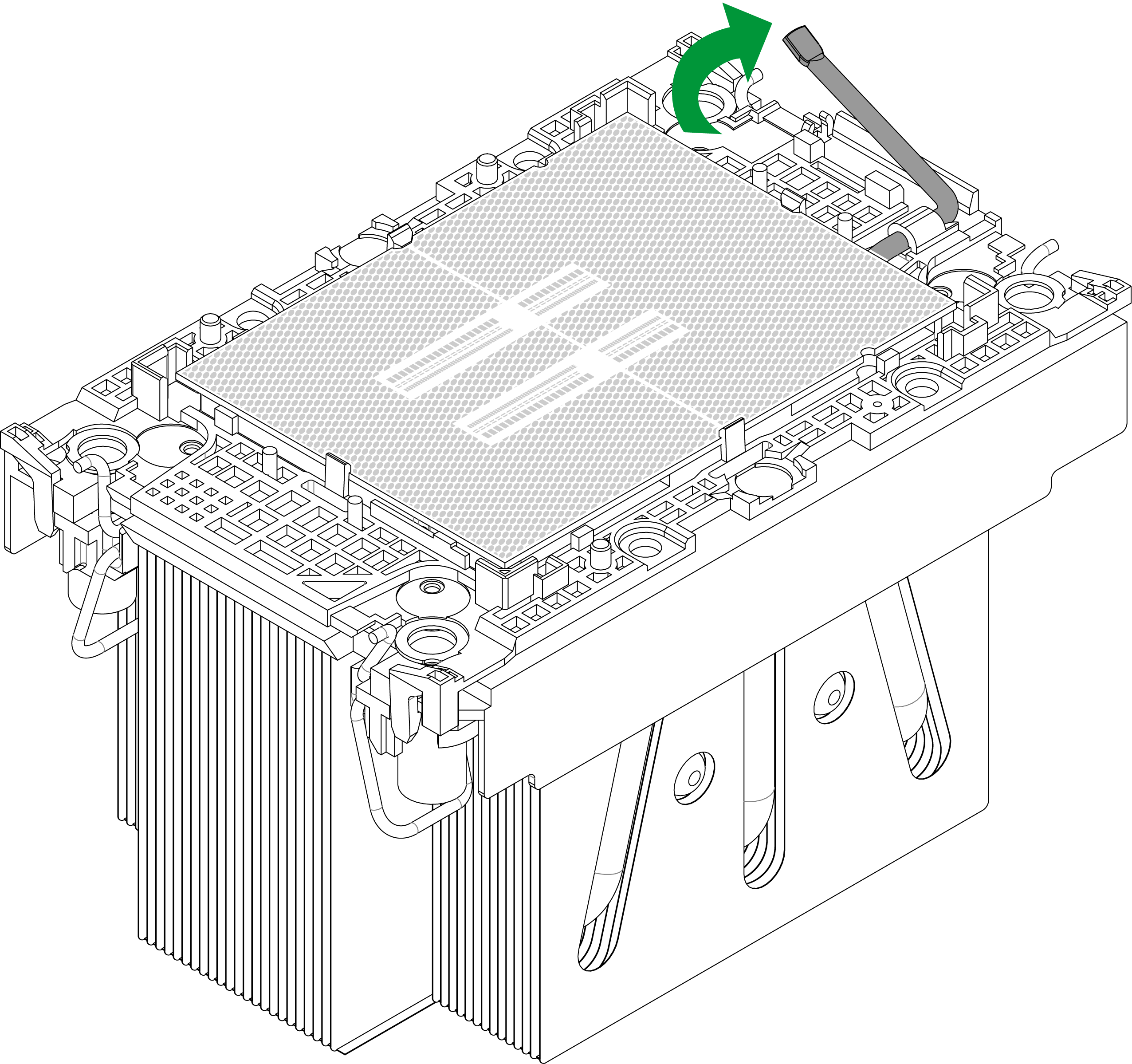 X14SBHM: Removing the Processor Heatsink Module