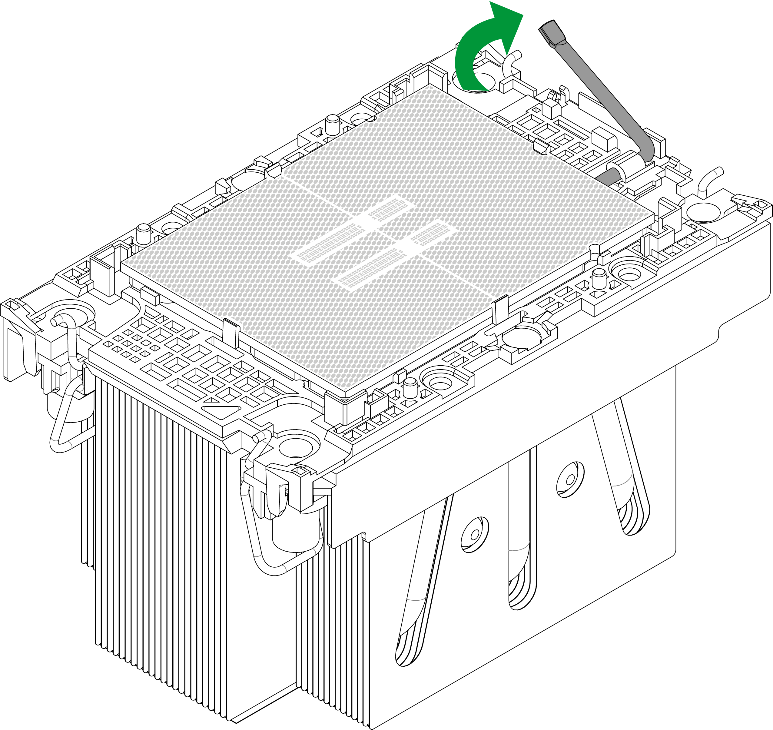 X14SBHM: Removing the Processor Heatsink Module