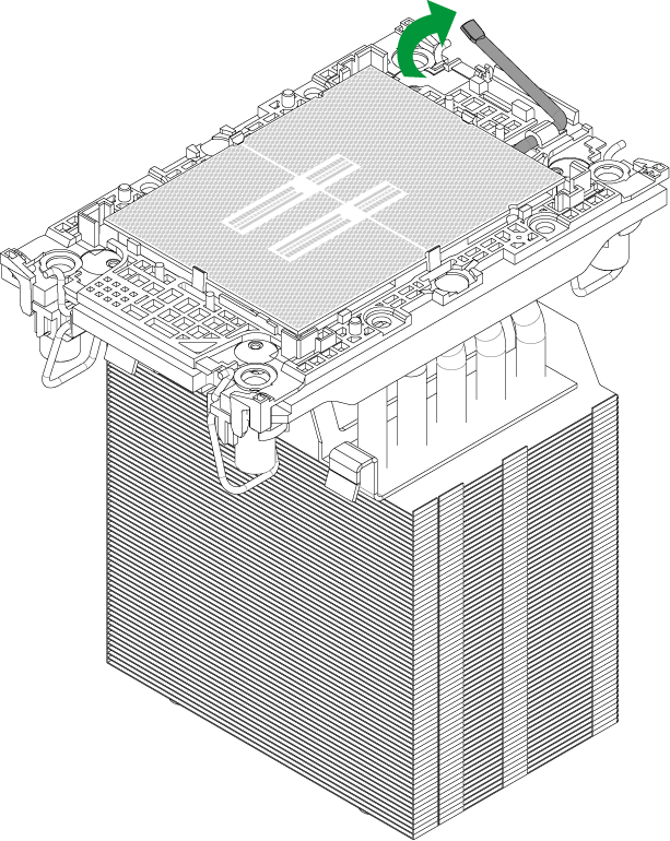 X14SBHM: Removing the Processor Heatsink Module