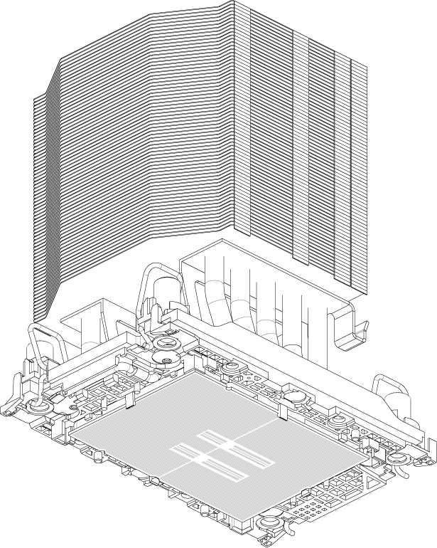 X14SBHM: Assembling the Processor Heatsink Module