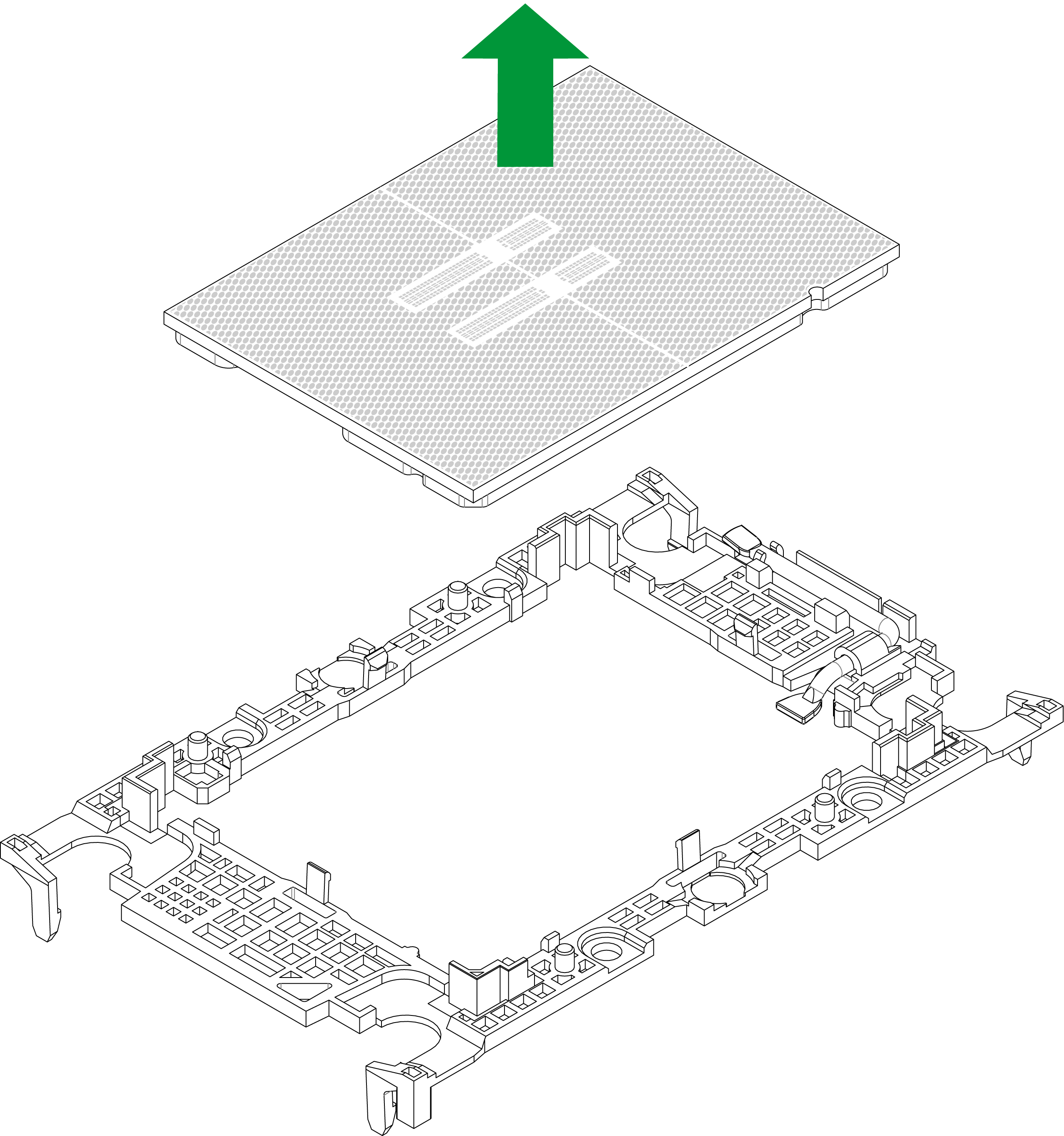X14SBHM: Removing the Processor Heatsink Module