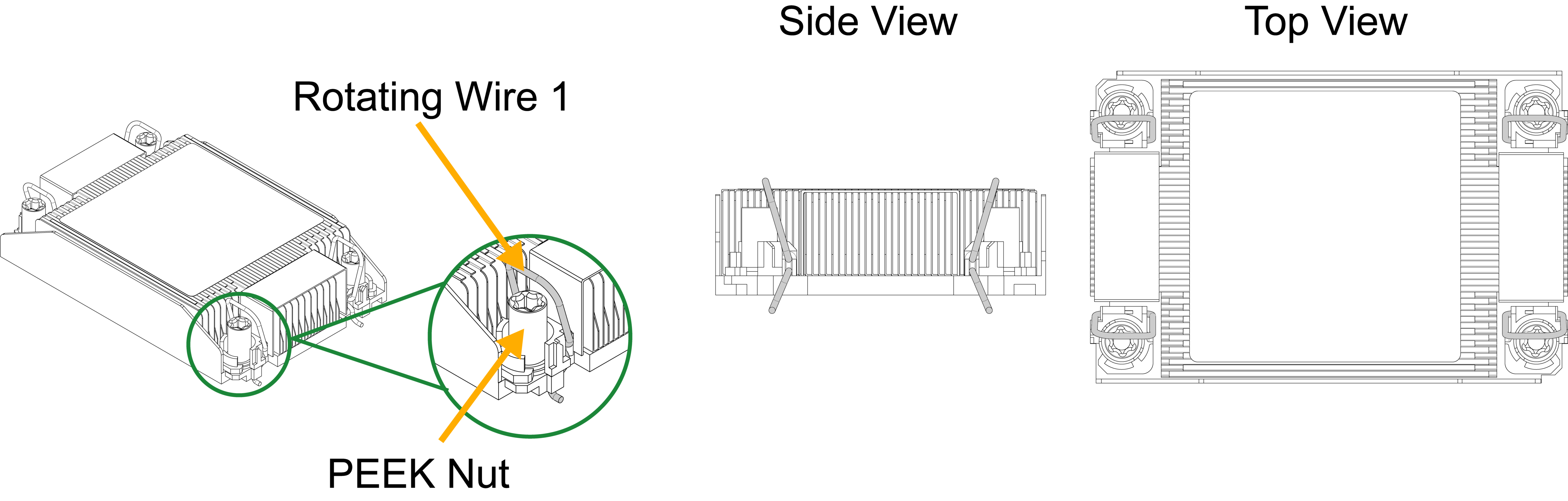 X14DBHM: Preparing to Install the PHM into the Processor Socket