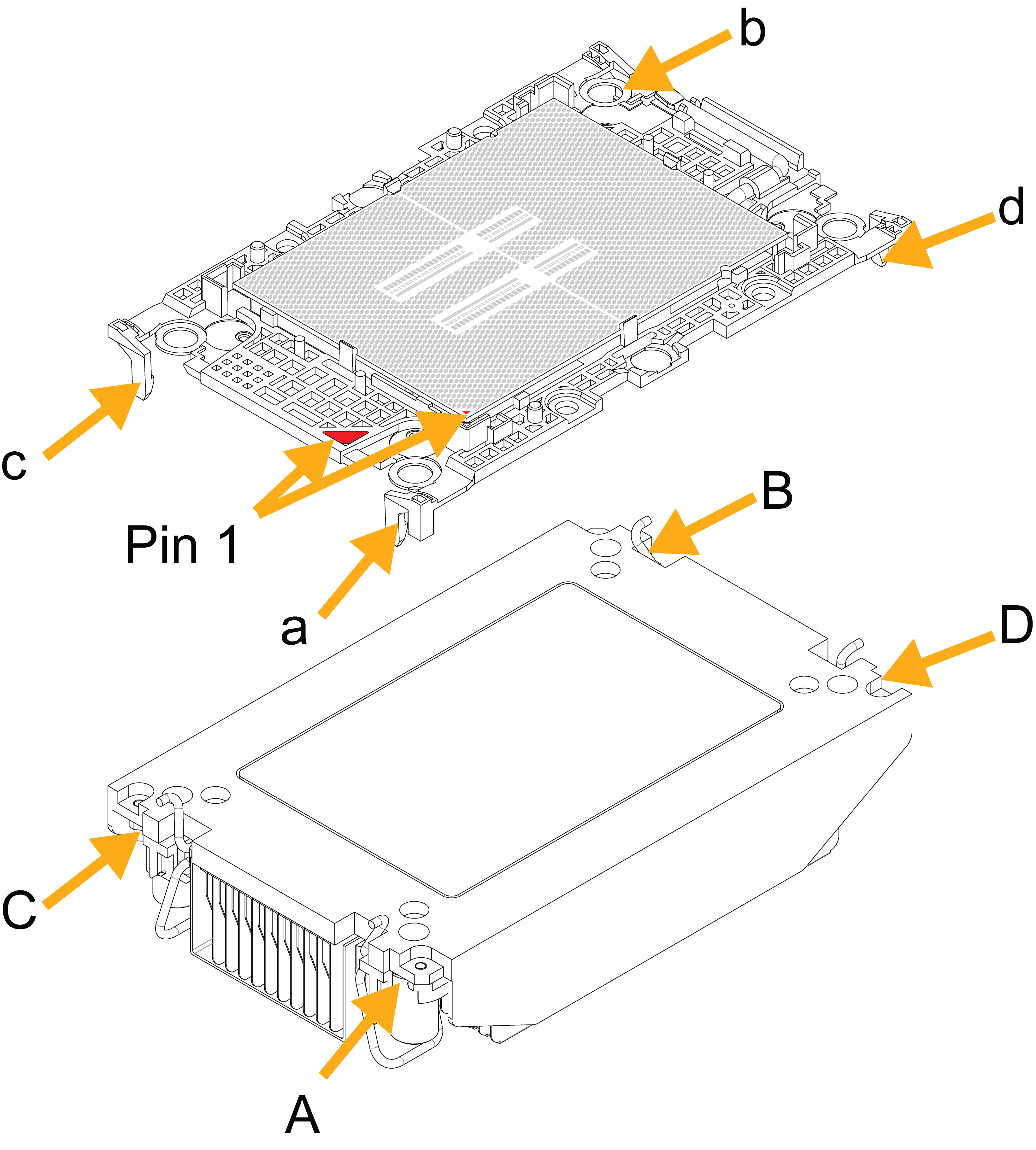 SuperServer SSG-122B-NE316R: Assembling the Processor Heatsink Module