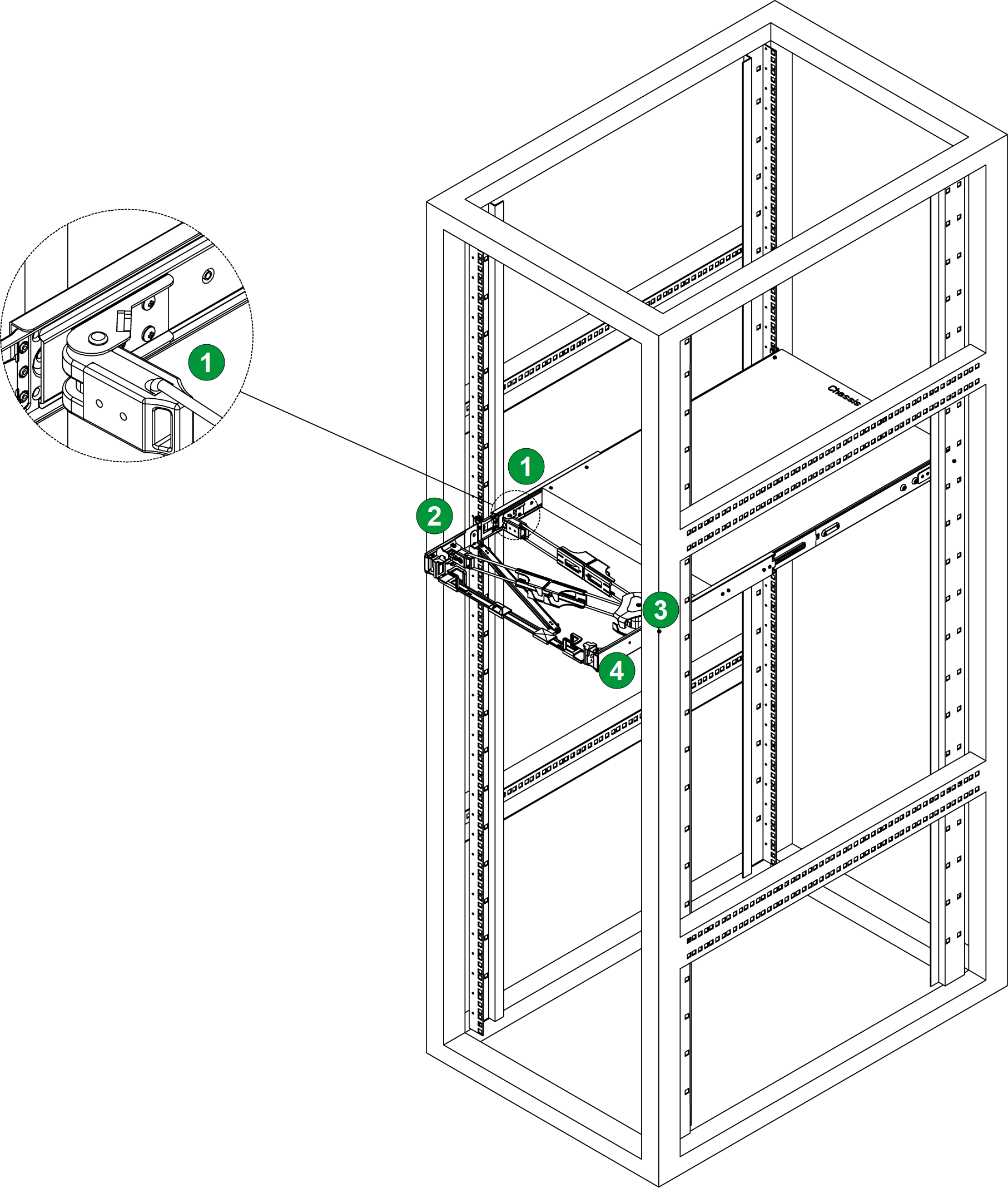 SuperServer® SYS-222HE-FTN/TN: Cable Management Arm